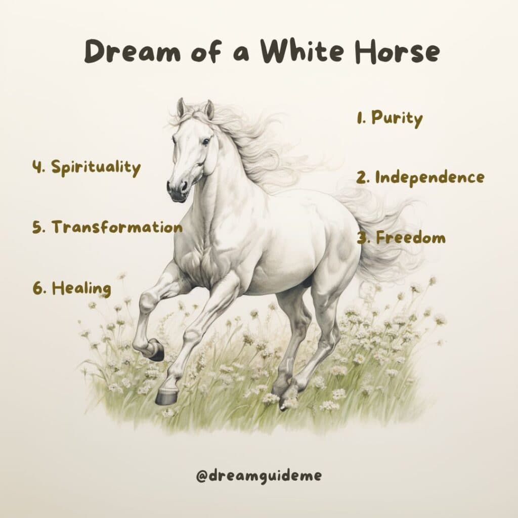 Dream of A White Horse: Meaning & Interpretation